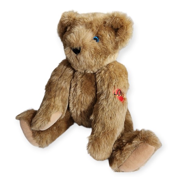 Vermont Teddy Bear | Toys | Vermont Teddy Bear Brown Fur Heart Love ...